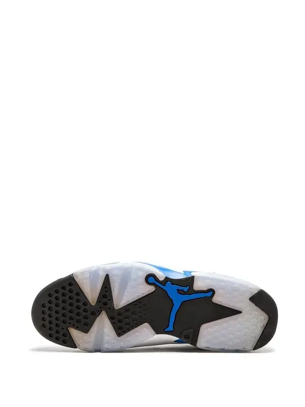 JORDAN Air 6 Retro Sport Blue Sneakers - White