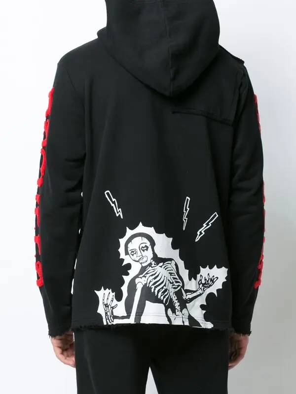 HACULLA. Shocked 2 Death Hoodie