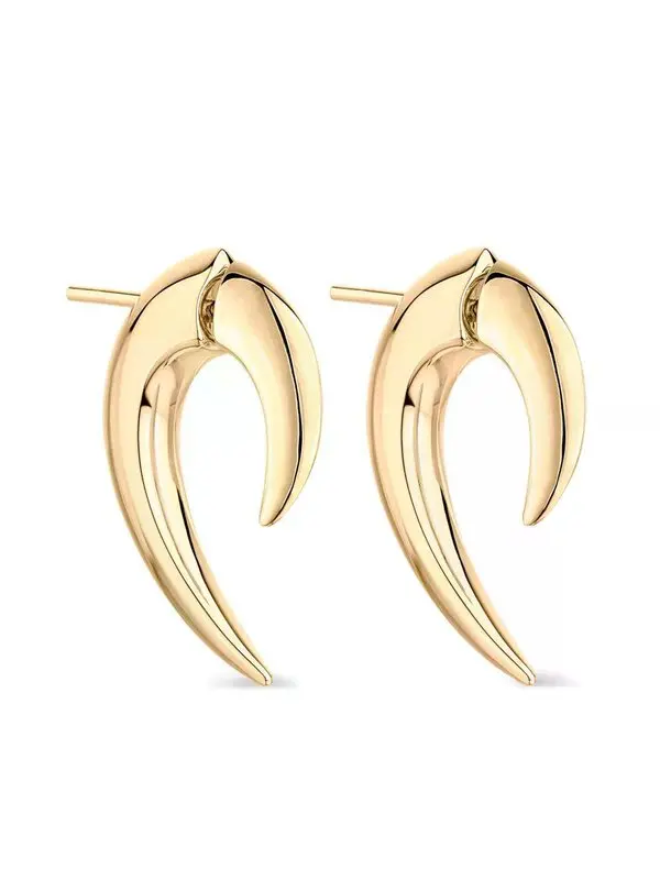 SHAUN LEANE 18k Yellow Vermeil Talon Earrings - Gold