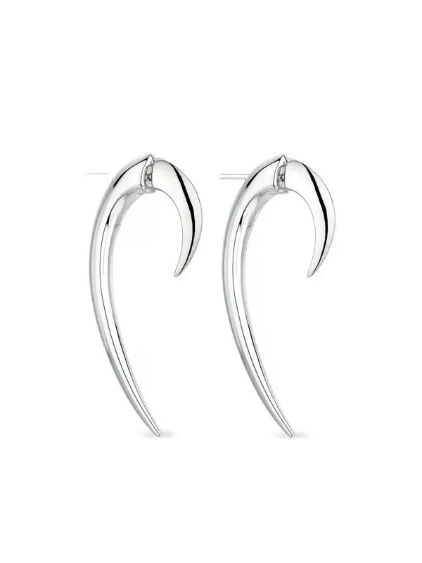 SHAUN LEANE Sterling Hook Earrings - Silver