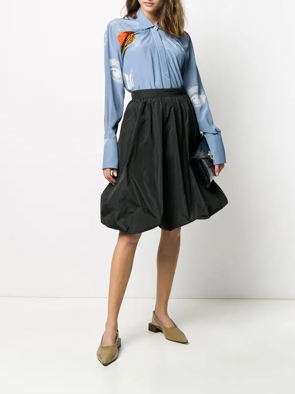 PATOU Bubble-silhouette Skirt