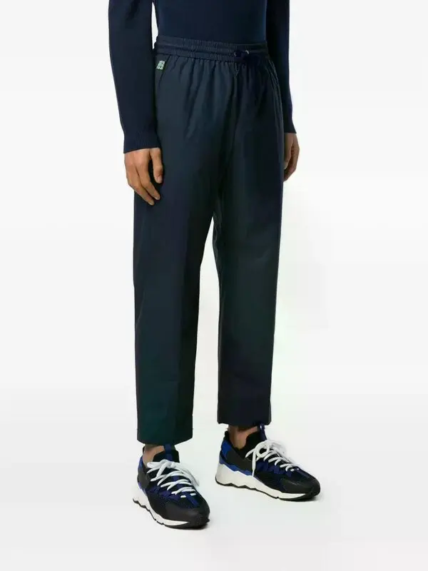 Kenzo Elasticated-waistband Cropped Trousers