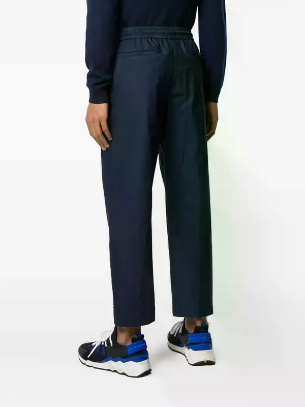 Kenzo Elasticated-waistband Cropped Trousers