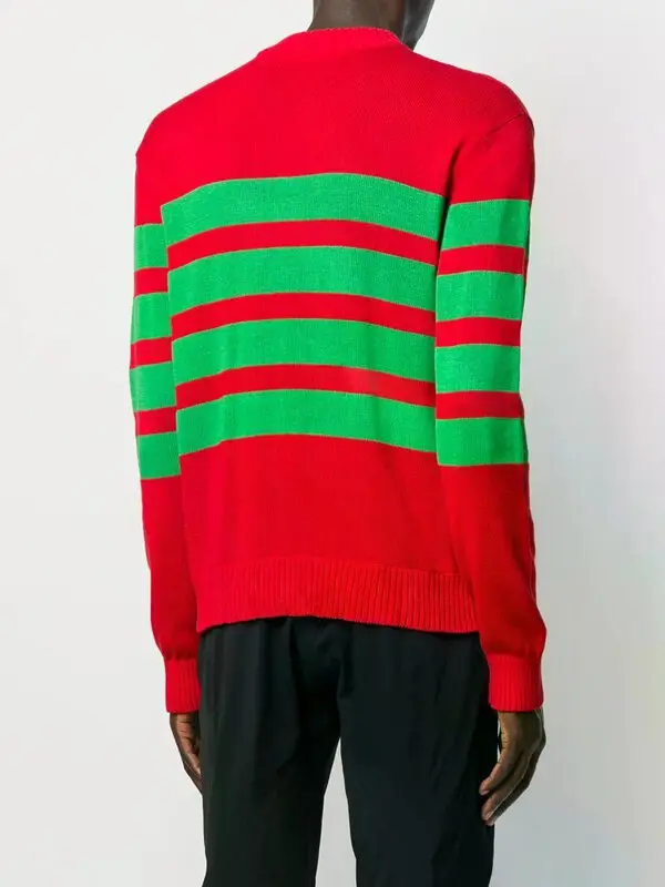 WALTER VAN BEIRENDONCK 2008 Knitted Intarsia Jumper