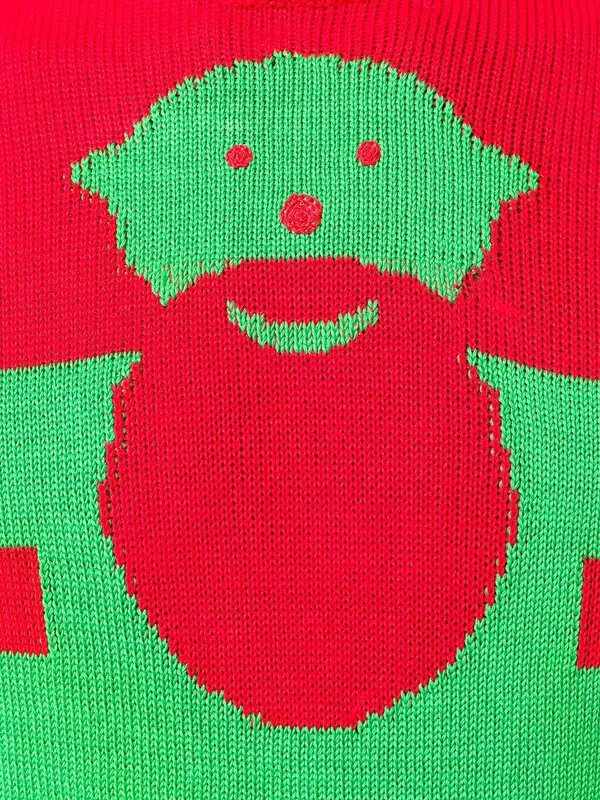 WALTER VAN BEIRENDONCK 2008 Knitted Intarsia Jumper