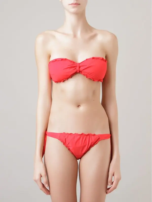 AMIR SLAMA Frilled Bikini Bottoms