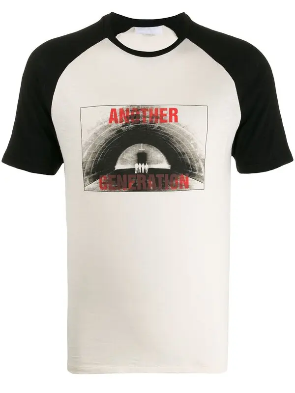 Neil Barrett Another Generation Print T-shirt - White