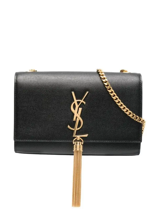 Saint Laurent Small Kate Tassel Shoulder Bag - Black