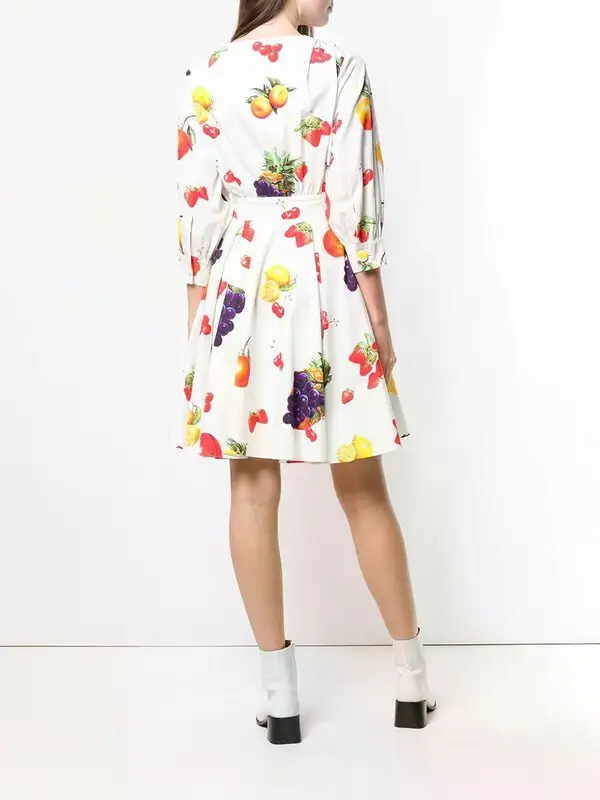 MSGM Fruit Print Dress