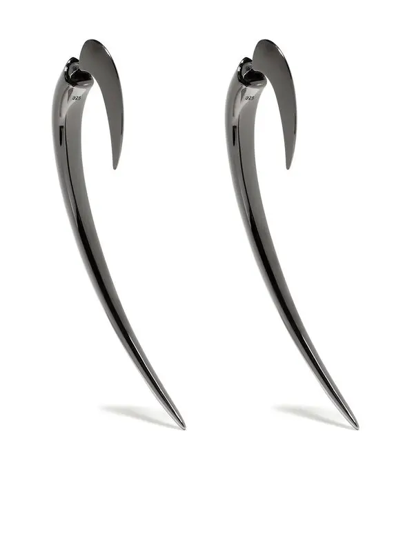 SHAUN LEANE Hook Earrings - Silver