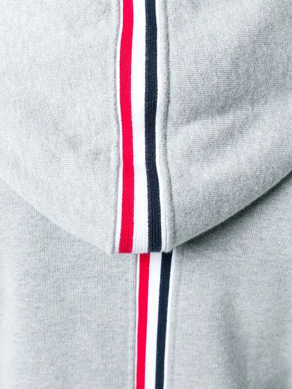 Thom Browne Striped Zip-up Hoodie