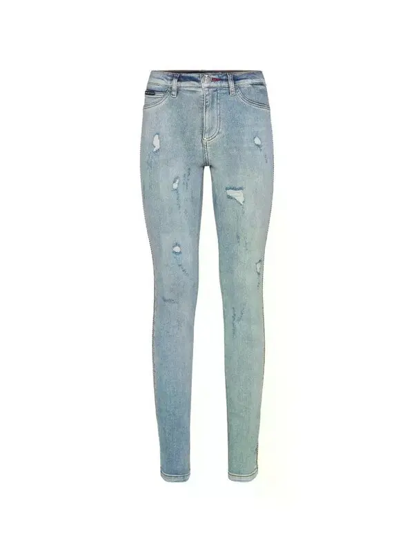 Philipp Plein Distressed Skinny Jeans