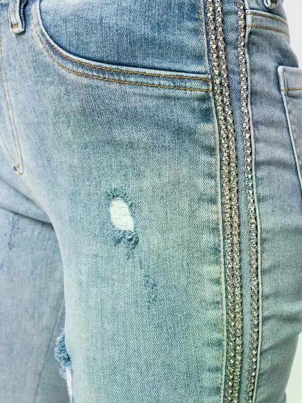 Philipp Plein Distressed Skinny Jeans