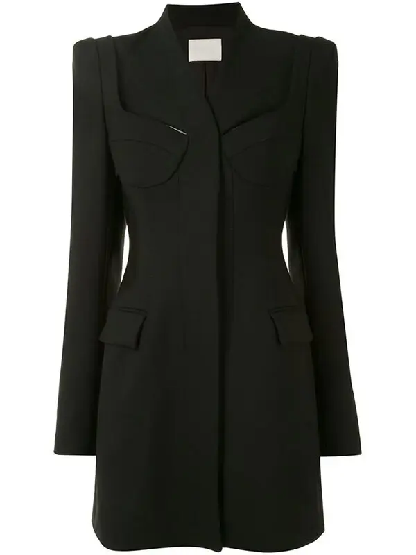DION LEE Tailored Bra Blazer Dress