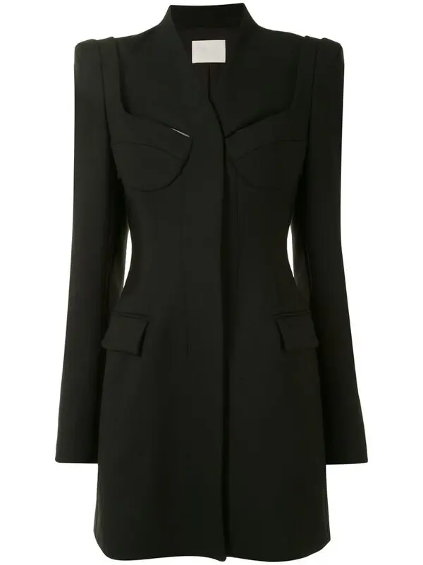 DION LEE Tailored Bra Blazer Dress
