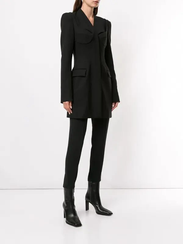 DION LEE Tailored Bra Blazer Dress