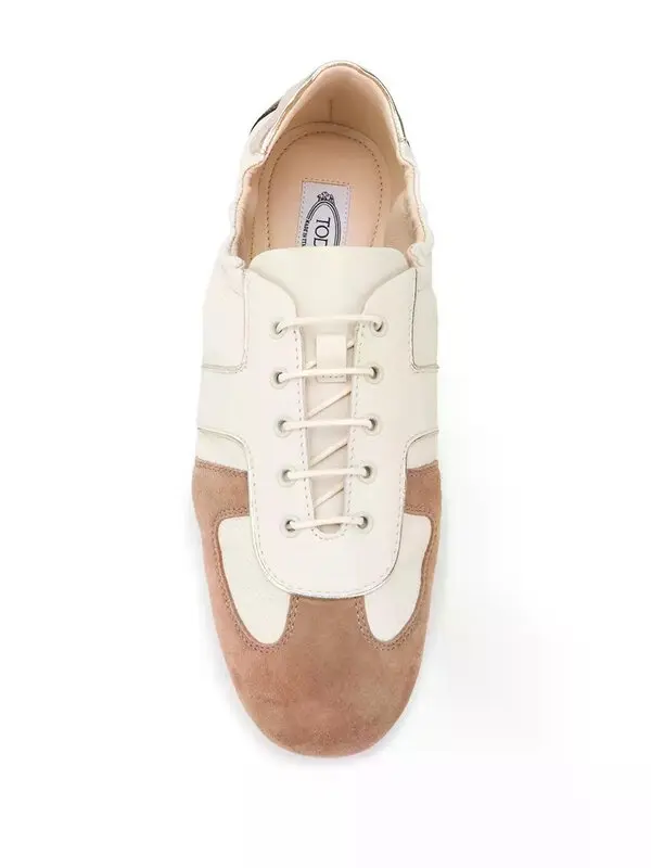 TOD'S Colour-block Leather Sneakers