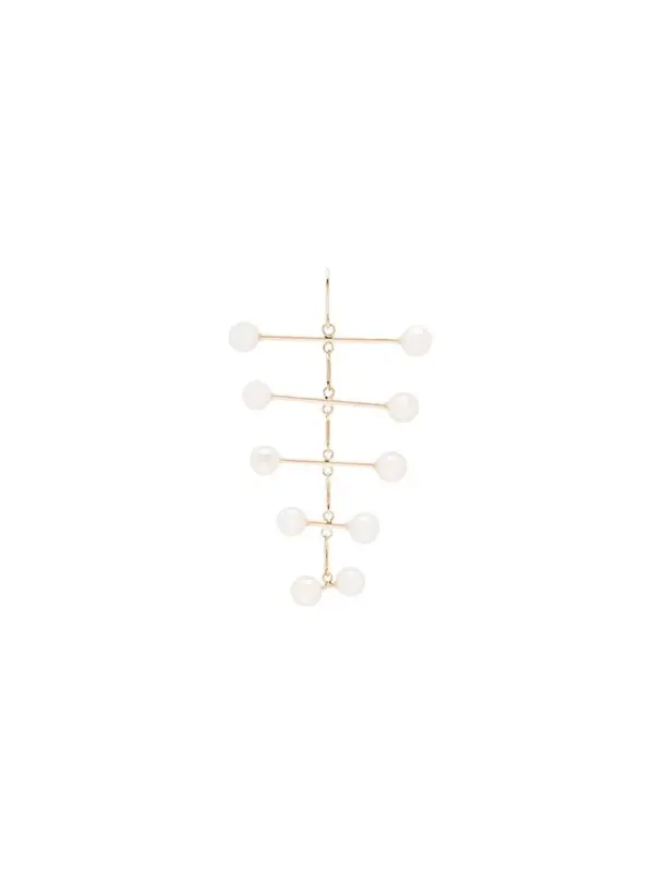 Mateo 14kt Blizzard Mobile Pearl Earring
