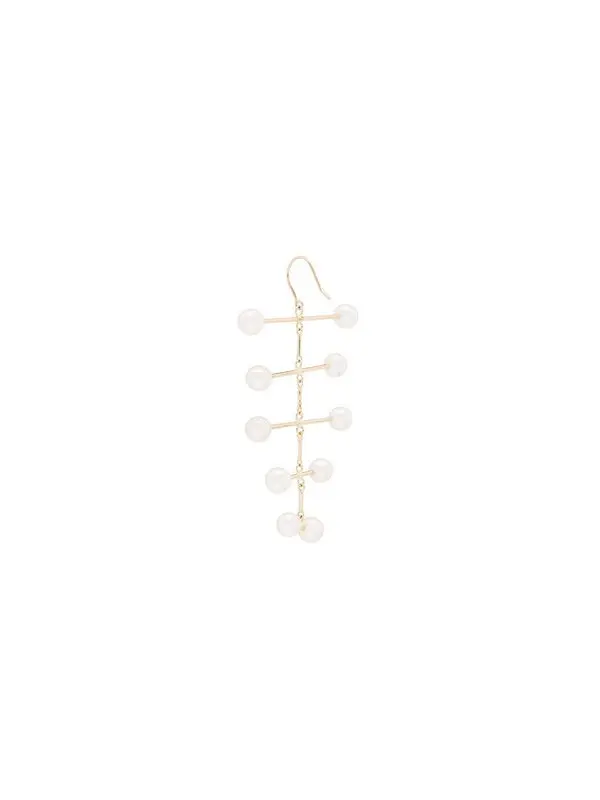 Mateo 14kt Blizzard Mobile Pearl Earring