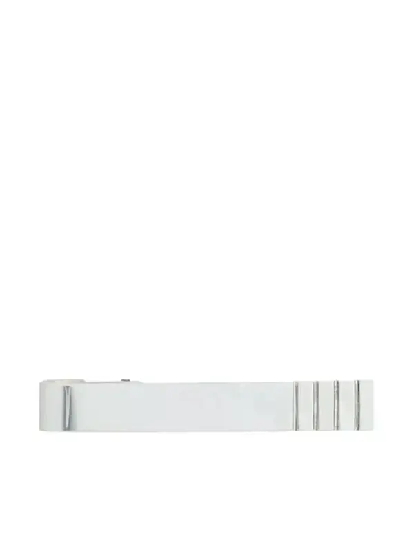 Thom Browne 4-bar Tie Clip - Silver