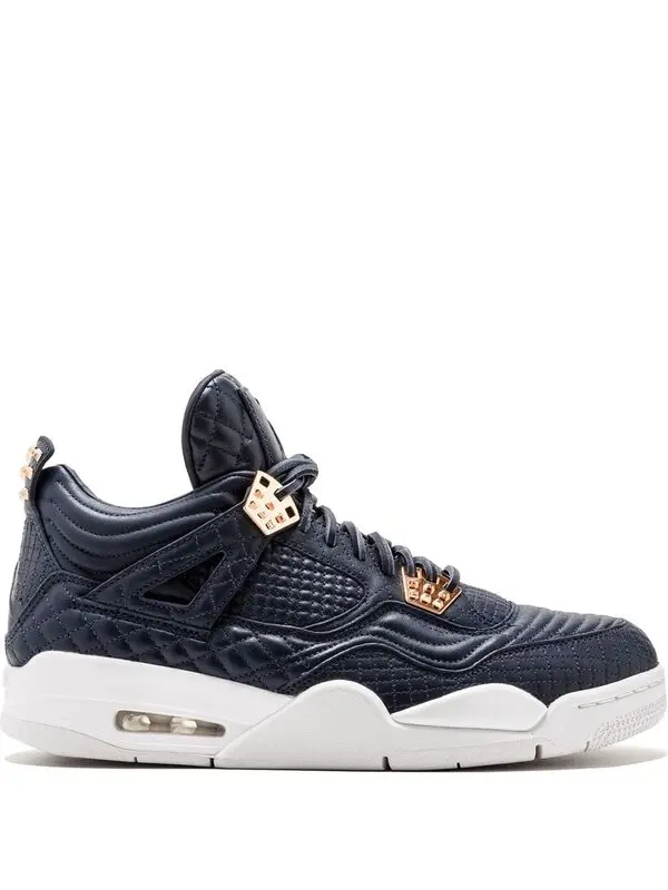 JORDAN 4 Retro Premium Sneakers - Black
