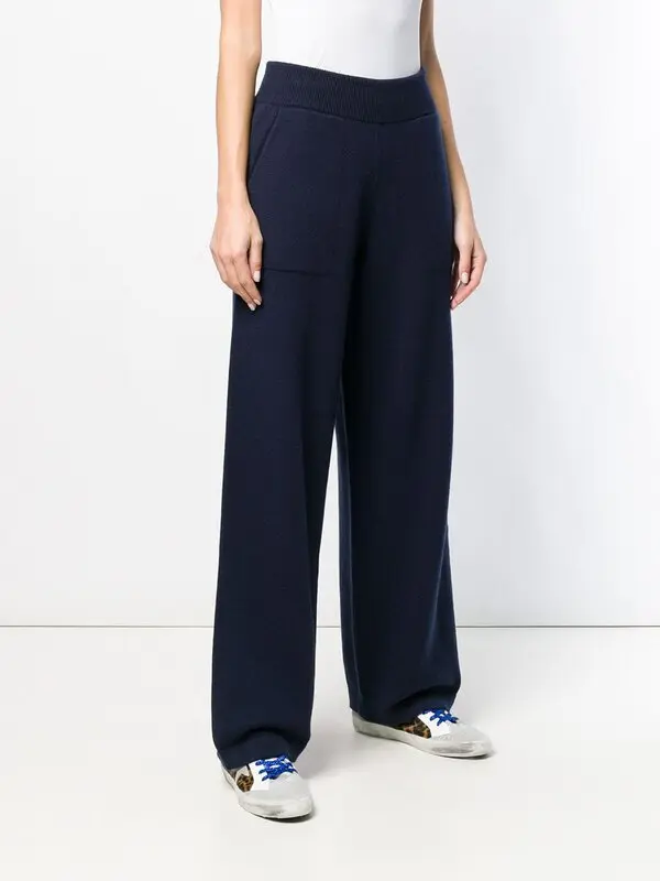 BARRIE Flared Track Pants - Blue