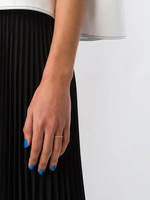 WOUTERS & HENDRIX Gourmet Chain Ring - Gold
