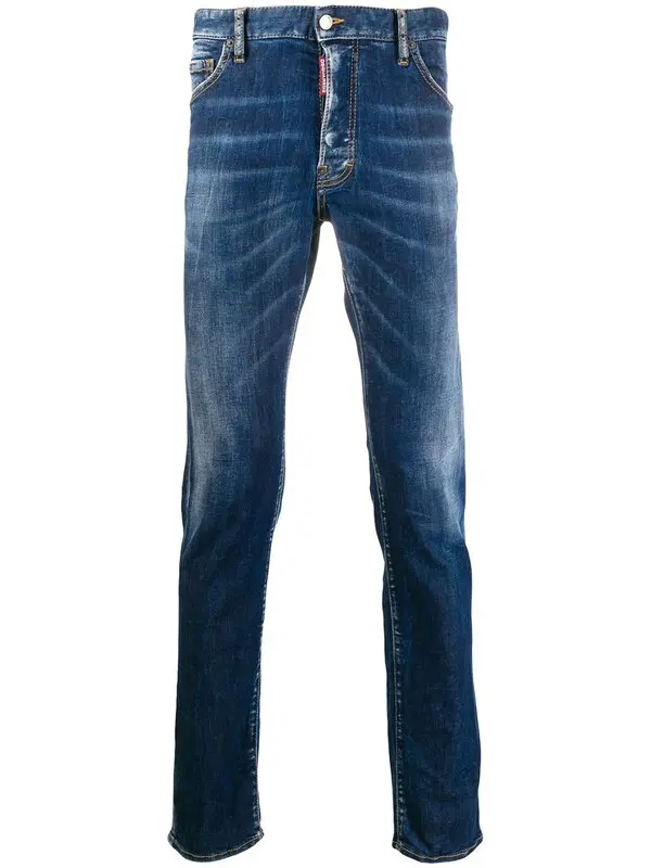 Dsquared2 Slim Faded Jeans