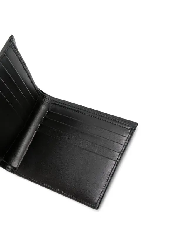 Saint Laurent Tiny Cassandre East/west Wallet - Black
