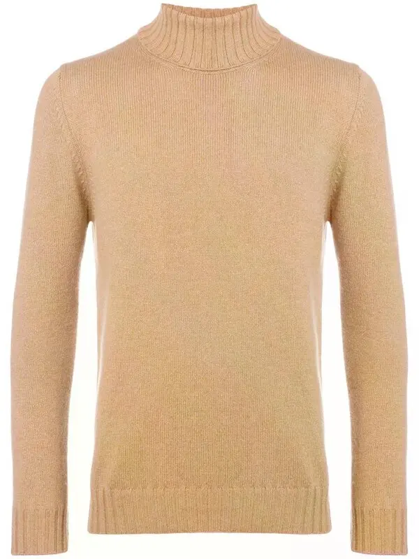 DELL'OGLIO Roll Neck Cashmere Sweater