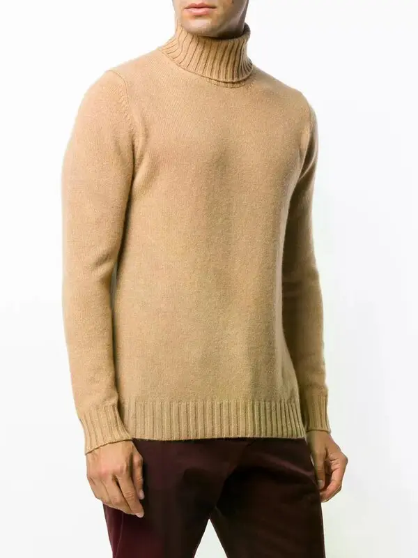 DELL'OGLIO Roll Neck Cashmere Sweater