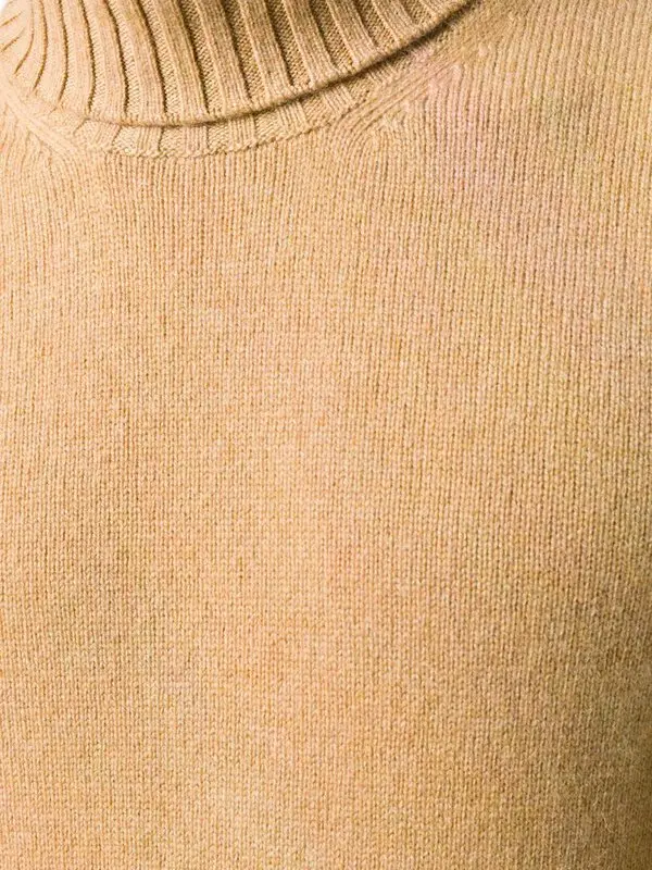 DELL'OGLIO Roll Neck Cashmere Sweater