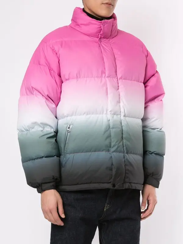 Supreme Gradient Puffer Jacket - Pink | Editorialist