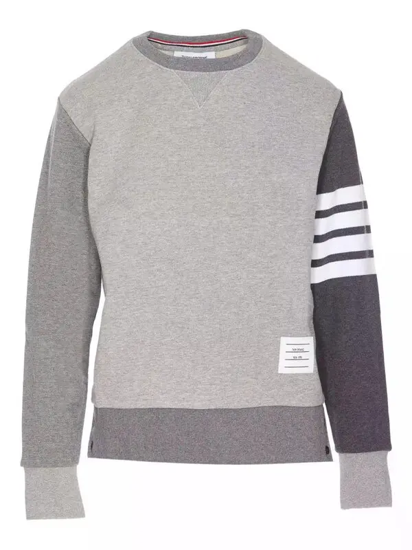 Thom Browne Cotton Sweatshirt - Grey