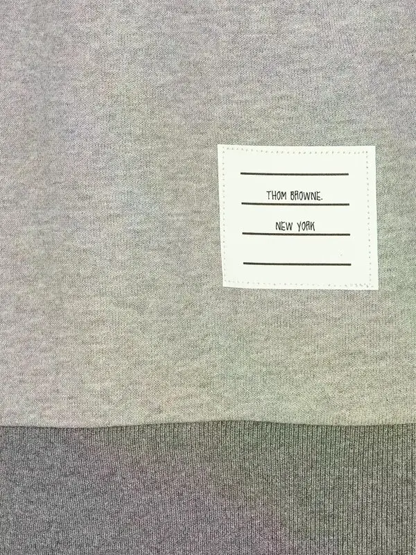 Thom Browne Cotton Sweatshirt - Grey