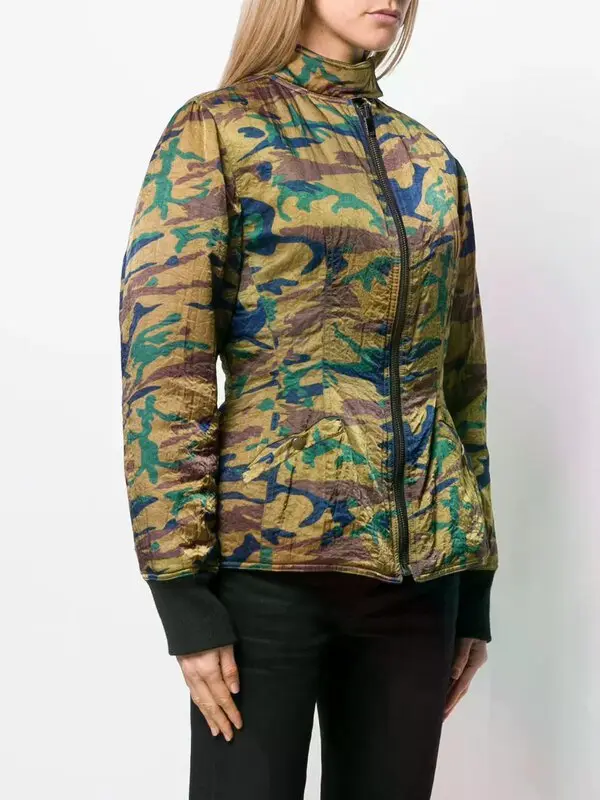JEAN PAUL GAULTIER Camouflage Padded Jacket