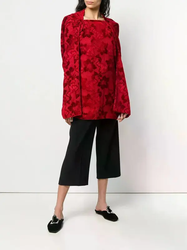 Comme Des Garçons 1996 Jacquard Blouse