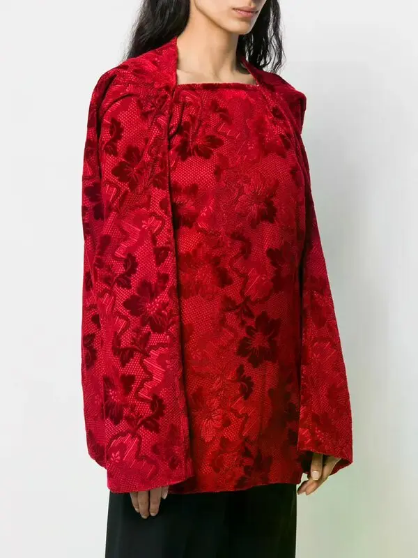 Comme Des Garçons 1996 Jacquard Blouse