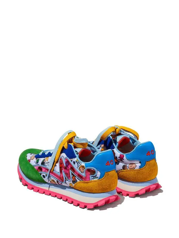 Marc Jacobs X Peanuts The Comics Jogger Sneakers - Blue | Editorialist