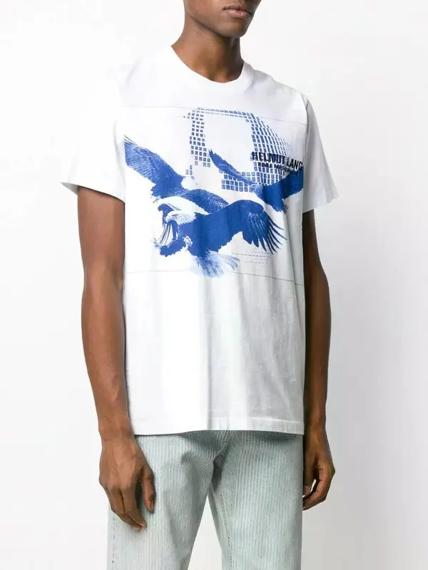 Helmut Lang Eagle Print T-shirt