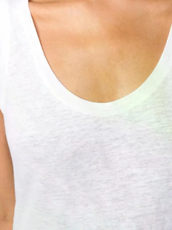 Majestic Filatures Boxy Fit Tank Top - White