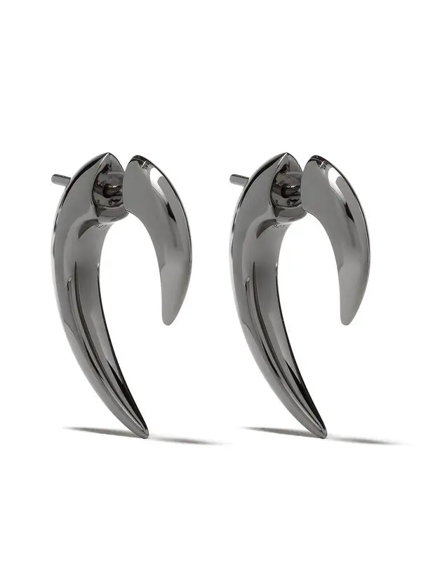 SHAUN LEANE Talon Earrings - Silver