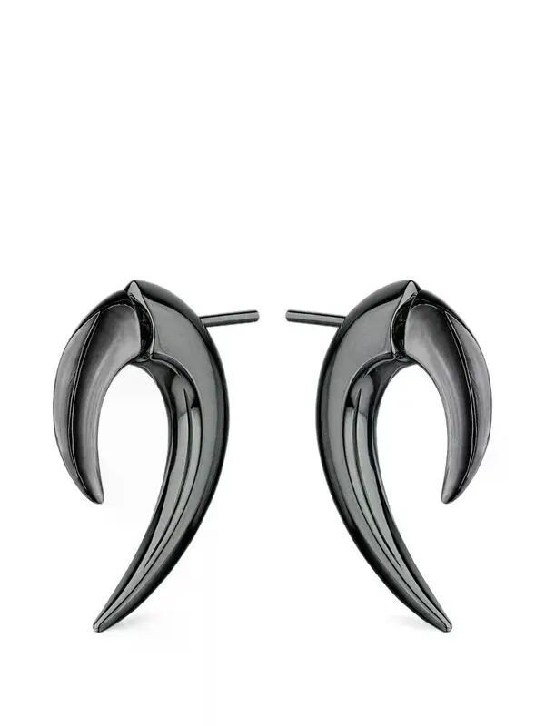 SHAUN LEANE Talon Earrings - Silver