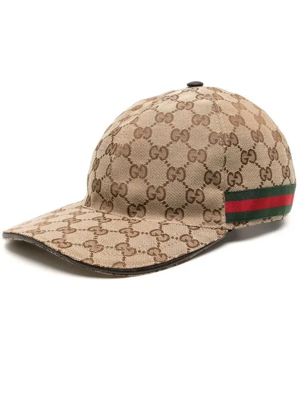 Gucci Gg Canvas Baseball Cap - Neutrals