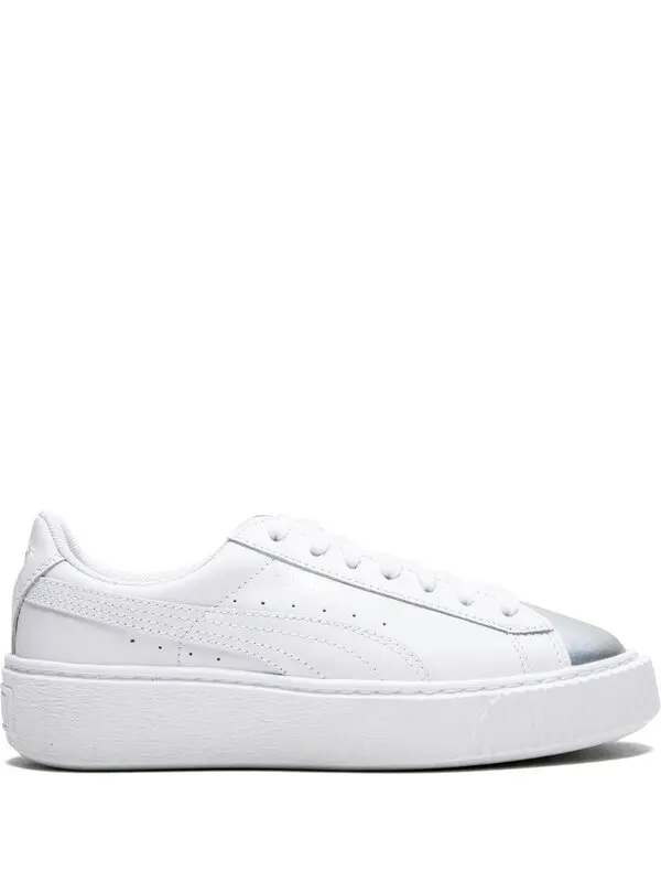 PUMA Suede Platform Sneakers - White