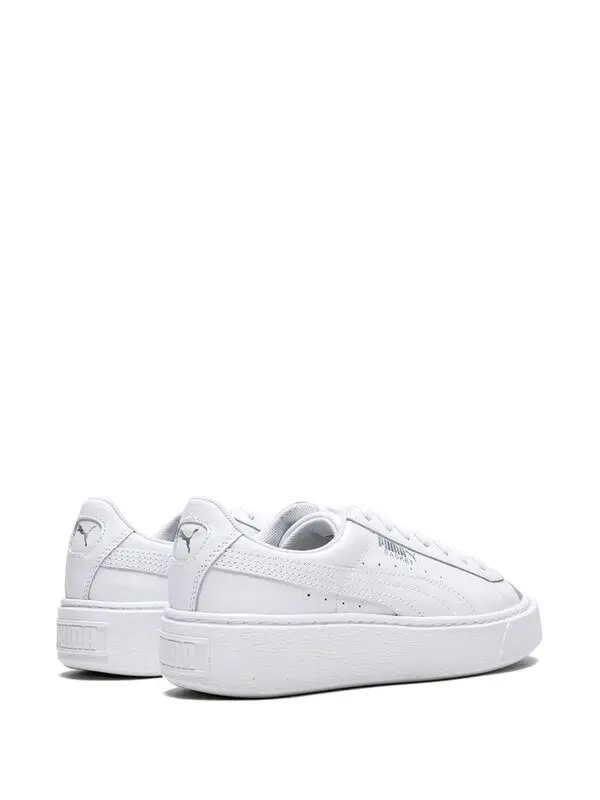 PUMA Suede Platform Sneakers - White