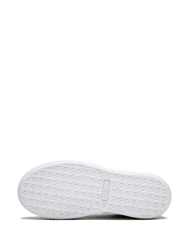 PUMA Suede Platform Sneakers - White