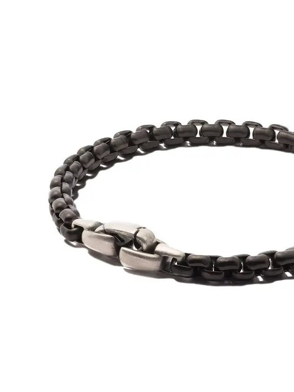 David Yurman 5mm Box Chain Bracelet - Black