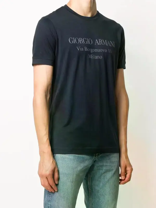 Giorgio Armani Logo Print T-shirt