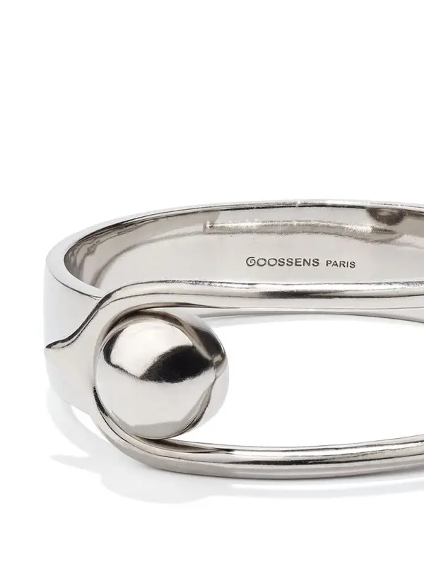 GOOSSENS Paris Buckle Bracelet - Silver